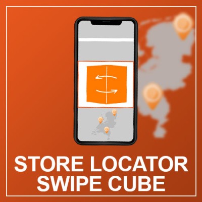 Rich Media - Store Locator Swipe Cube - Bannersetje